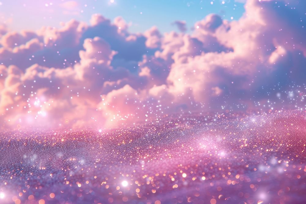 Photo pastel pink atmosphere glitter | Premium Photo - rawpixel
