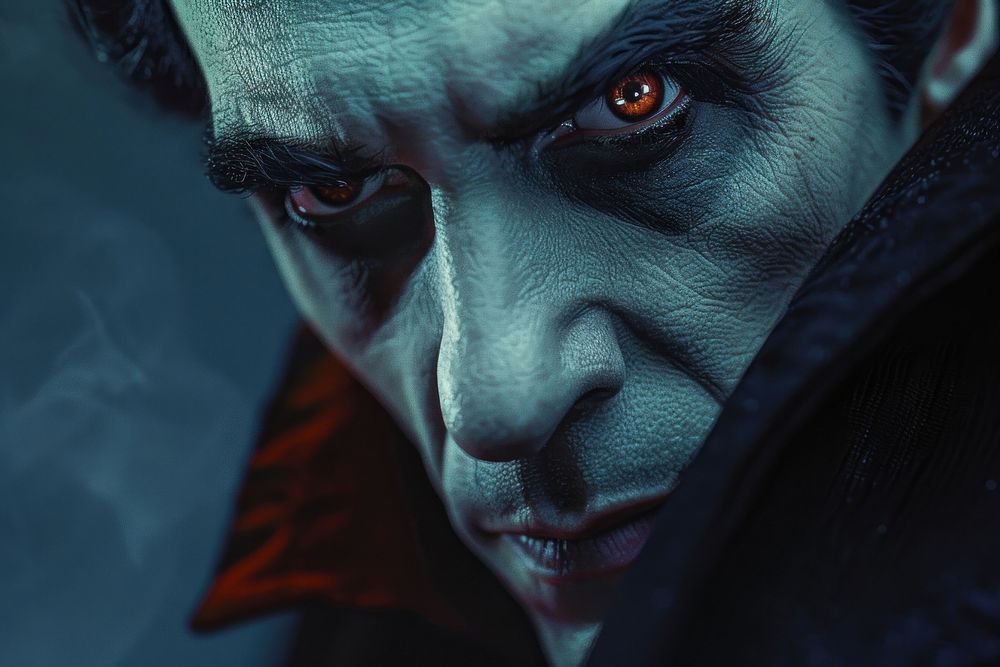 Dracula portrait adult photo. | Free Photo - rawpixel