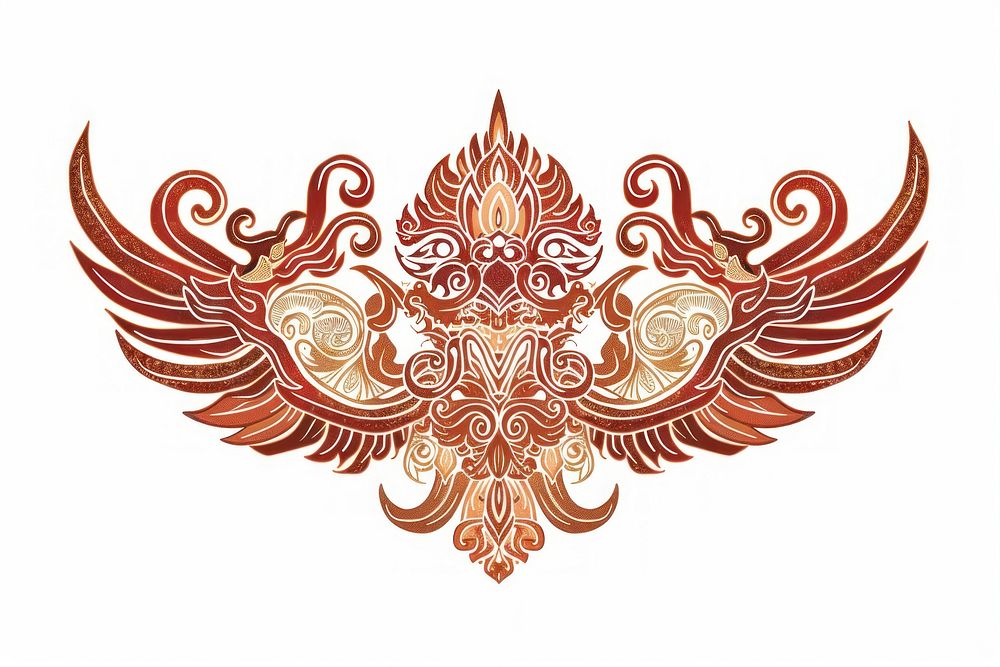 Indonesia aesthetic ornament pattern art | Premium Photo Illustration ...