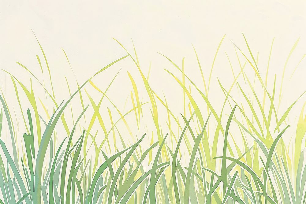 Grass drawing yellow plant. | Premium Photo Illustration - rawpixel