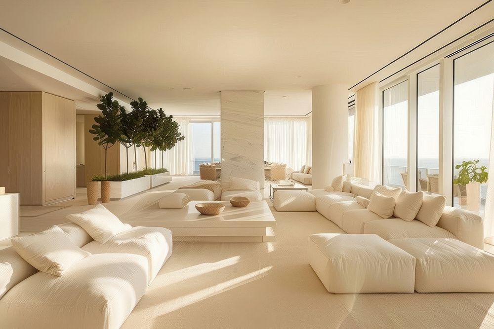 Contemparary interior design architecture furniture | Premium Photo ...