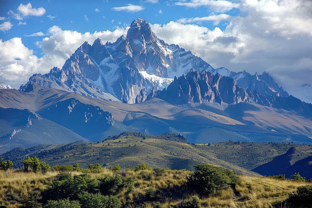 Beautiful Mountain ranges mountain wilderness | Premium Photo - rawpixel