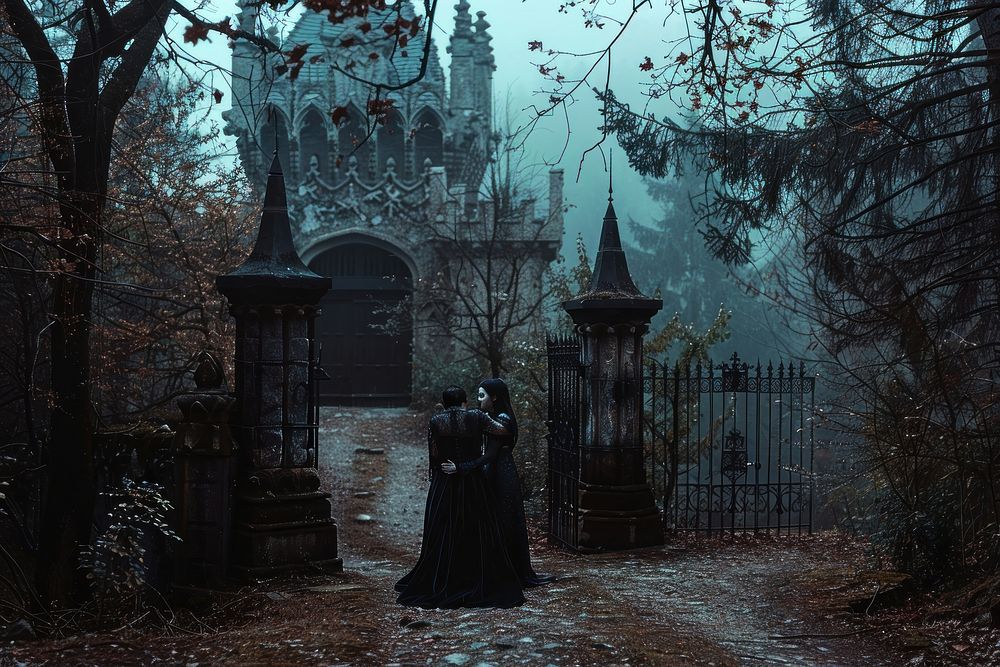 Scene vampire castal architecture building | Free Photo - rawpixel