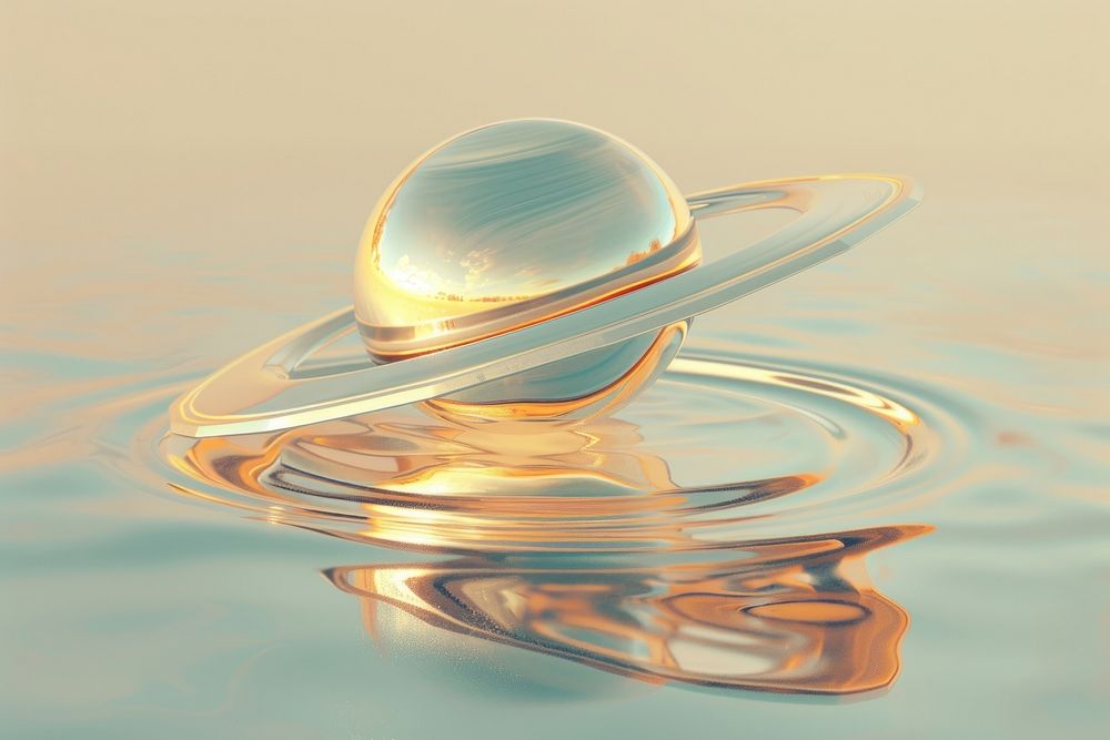 Surreal abstract style saturn outdoors | Premium Photo - rawpixel