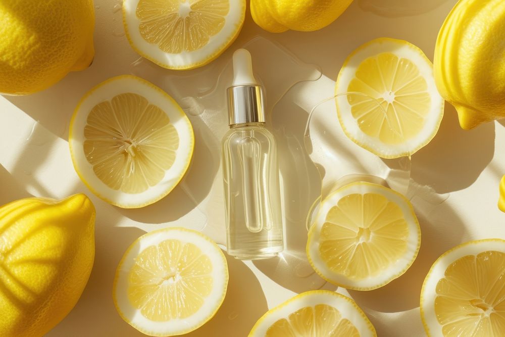 Serum lemon cosmetics perfume. | Premium Photo - rawpixel