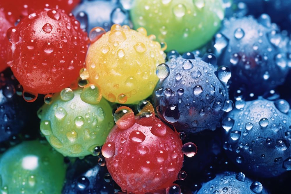 Blueberry fruit rain food. | Premium Photo - rawpixel