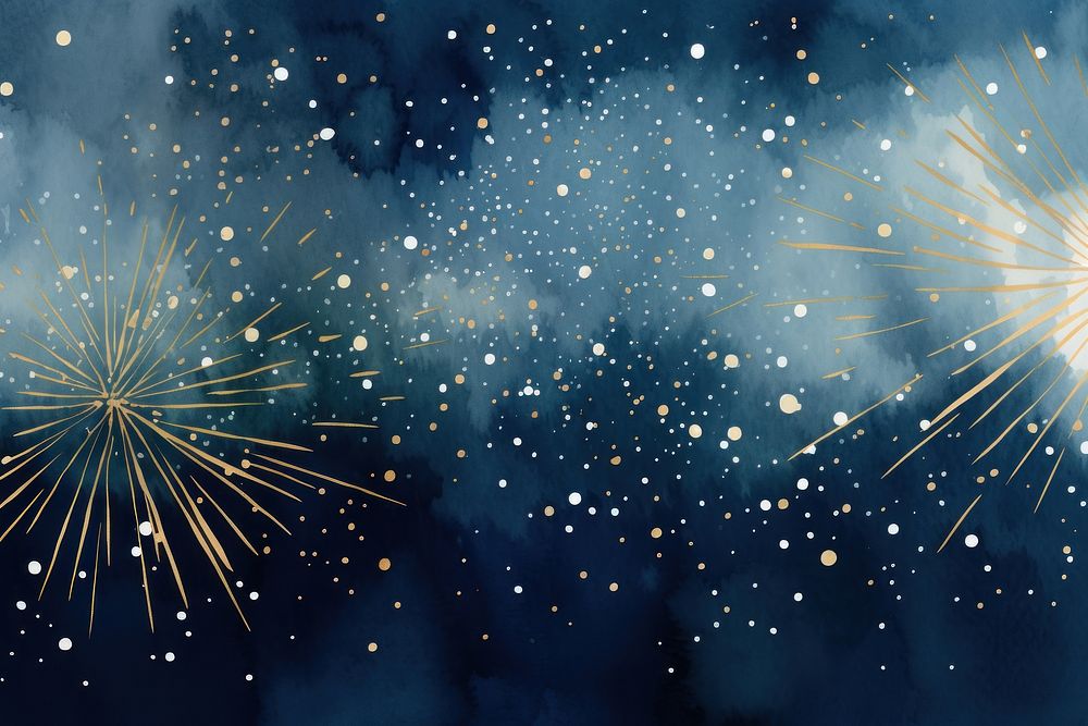 Fireworks watercolor background backgrounds outdoors | Free Photo ...