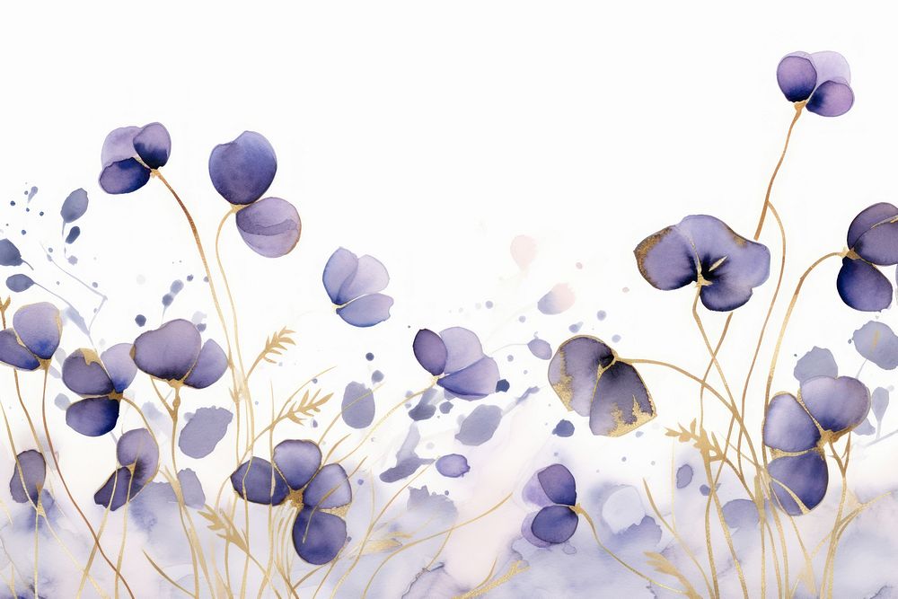 Lavender flowers watercolor background backgrounds | Free Photo ...