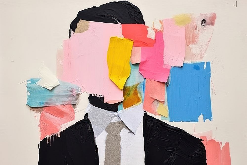 Minimal simple men art painting | Premium Photo Illustration - rawpixel