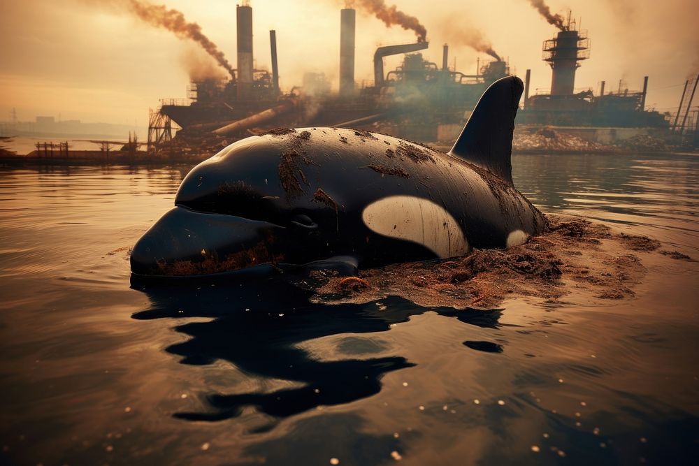 Orca pollution animal mammal. | Premium Photo - rawpixel
