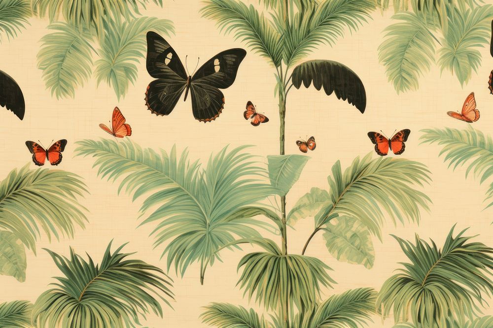 Realistic vintage drawing insect backgrounds | Premium Photo ...