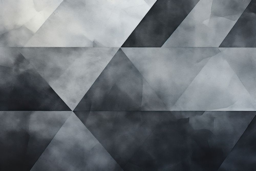 Black geometric backgrounds texture monochrome. | Premium Photo ...