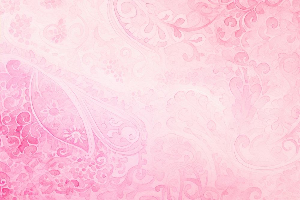 Pink paisley backgrounds pattern texture. | Premium Photo Illustration ...