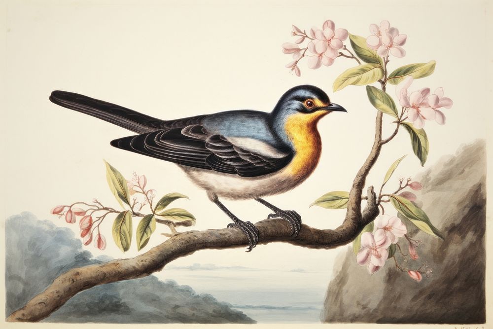 Bird painting animal art. | Premium Photo Illustration - rawpixel