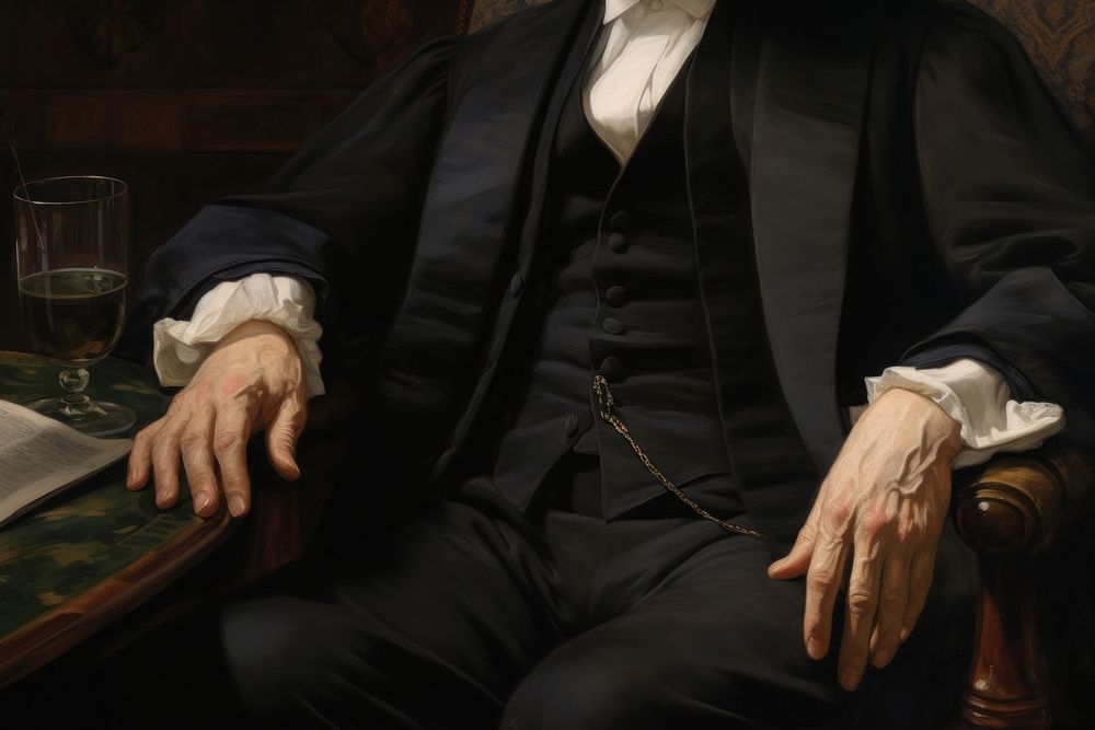 judge hand painting adult art. | Free Photo Illustration - rawpixel