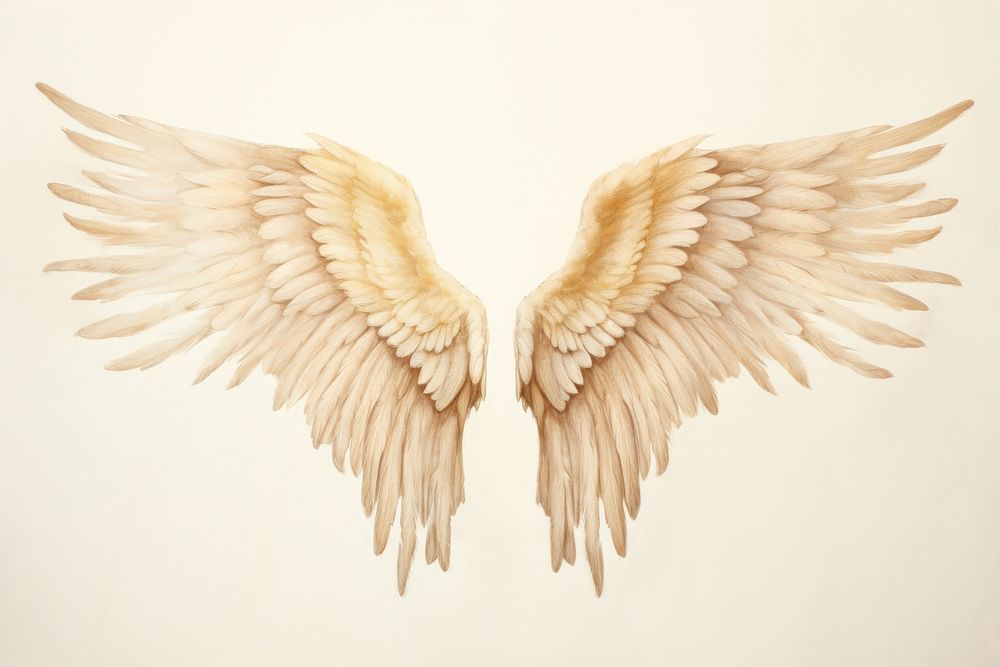Angel wings bird art creativity. | Free Photo Illustration - rawpixel