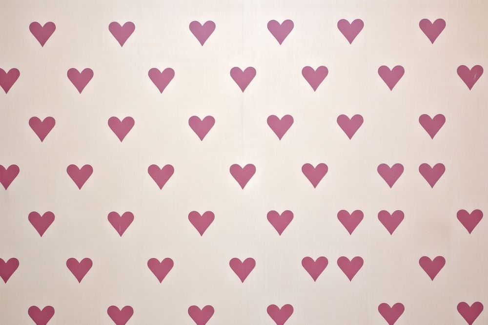 Pink heart pattern backgrounds repetition | Premium Photo Illustration ...