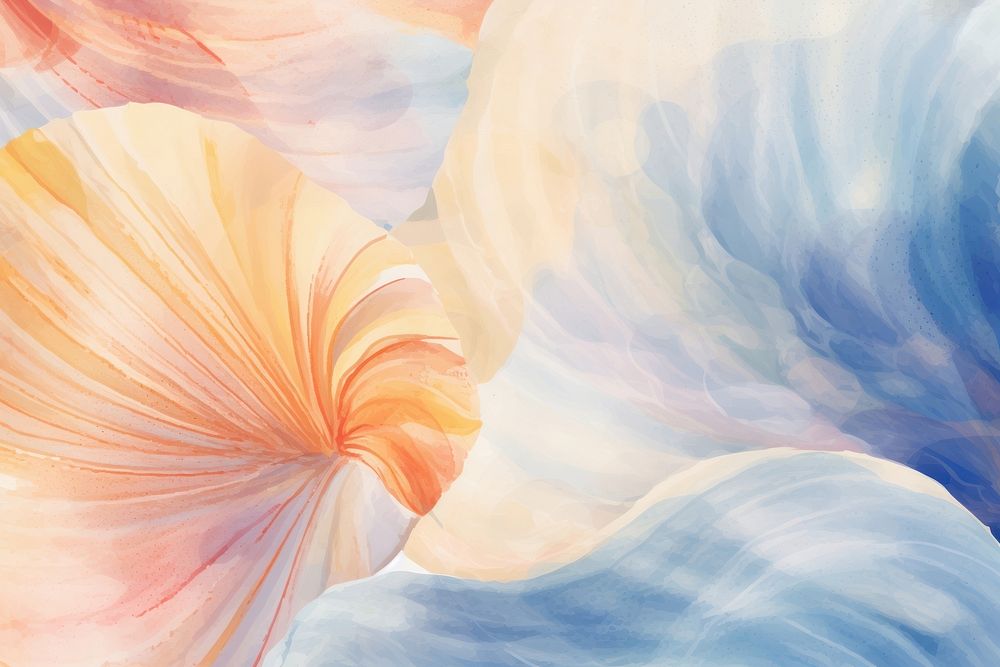 Sea shells backgrounds abstract nature. | Premium Photo Illustration ...