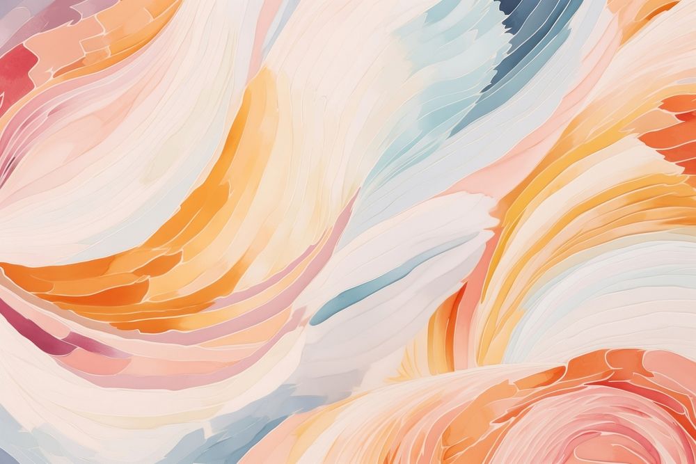 Sea shells backgrounds abstract painting. | Premium Photo Illustration ...