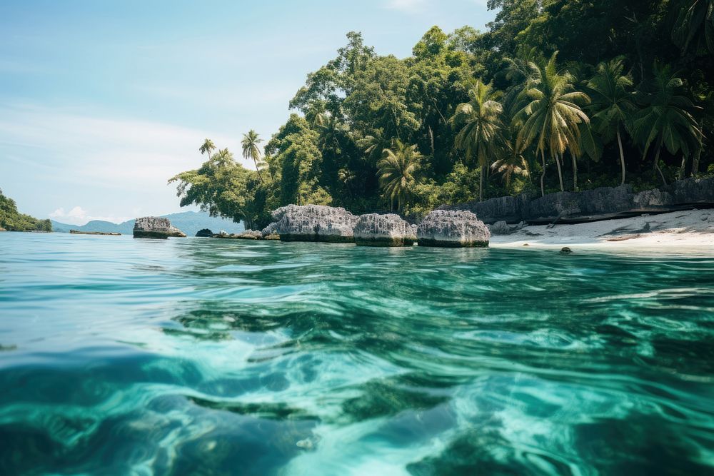 Island sumatraism landscape outdoors. | Premium Photo - rawpixel