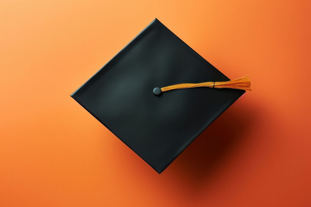 Graduation cap intelligence achievement certificate. | Premium Photo ...