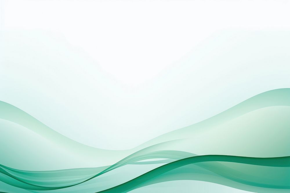 Wave border frame abstract green | Free Photo Illustration - rawpixel