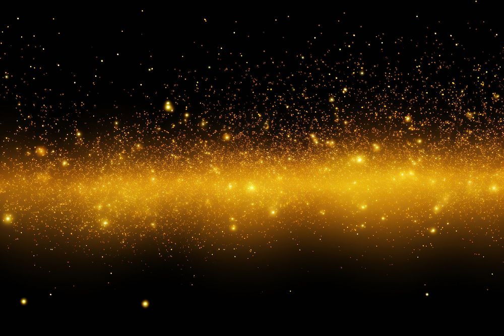 Yellow Fairy dust light backgrounds | Premium Photo Illustration - rawpixel