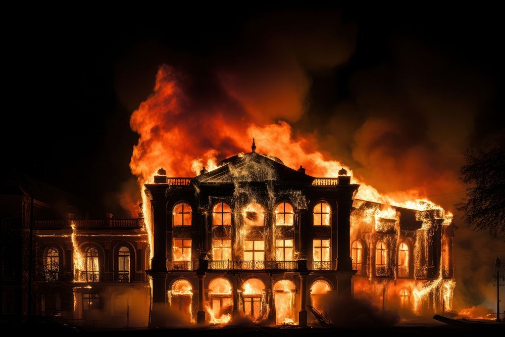 Building fire bonfire flame. | Free Photo - rawpixel