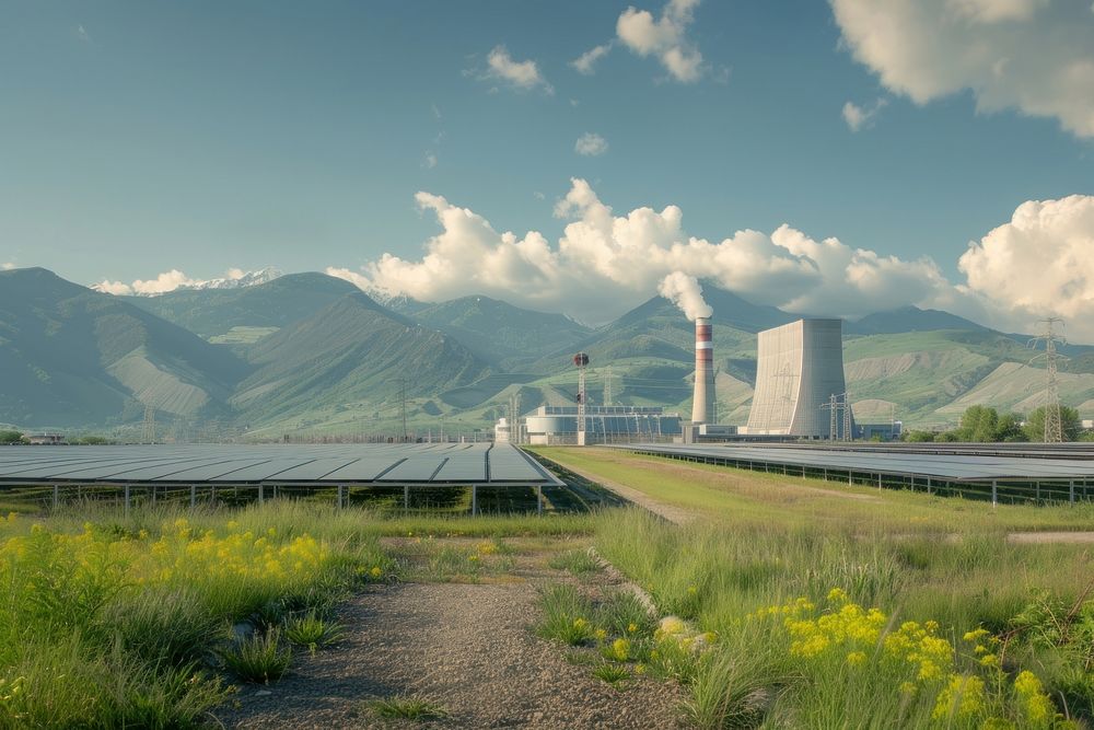 Nuclear Power Station landscape architecture | Premium Photo - rawpixel