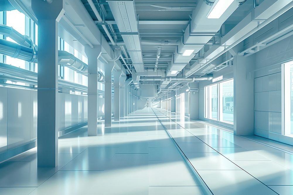 Modern factory architecture technology building. | Premium Photo - rawpixel