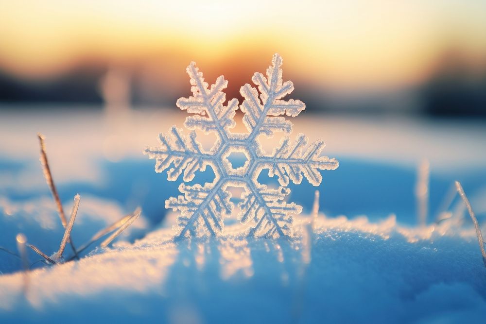 Snow flake snow snowflake outdoors | Free Photo - rawpixel