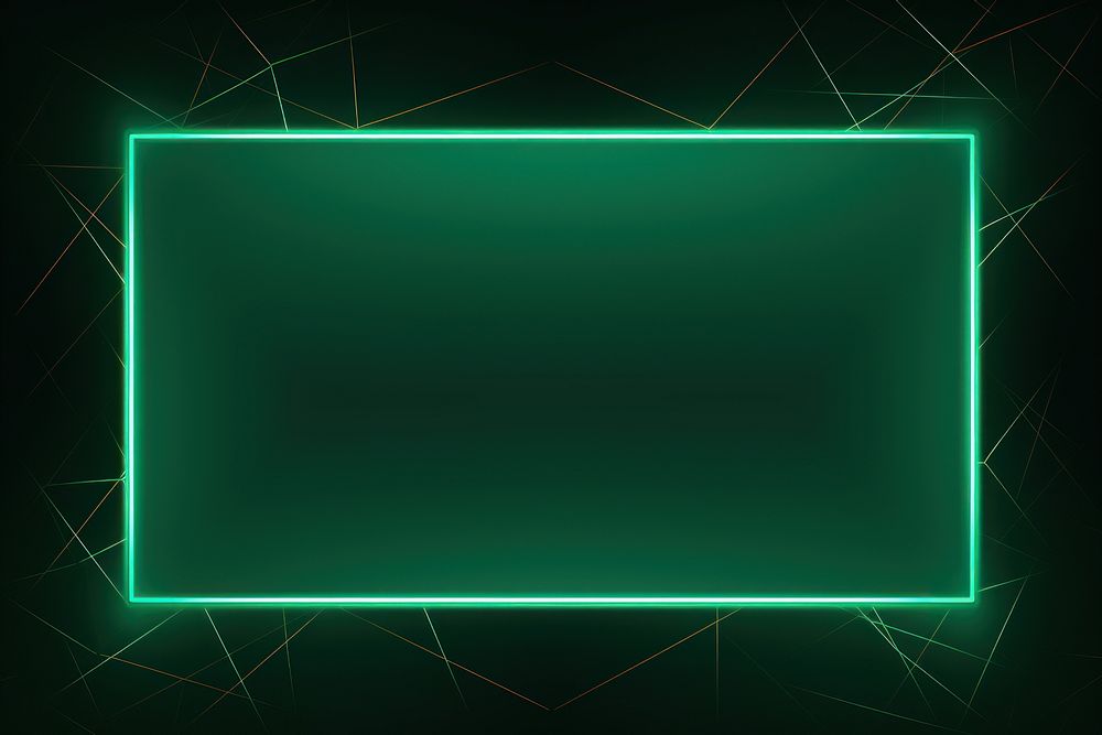 Network neon frame green backgrounds | Premium Photo Illustration ...