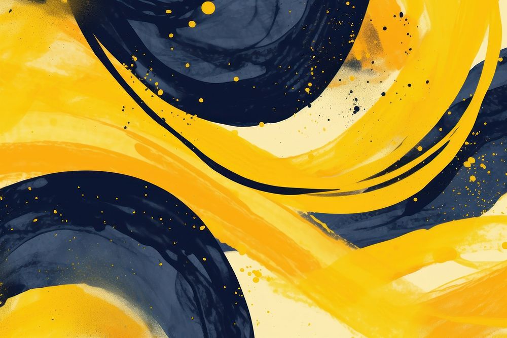 Dark lemon backgrounds abstract painting. | Premium Photo Illustration ...