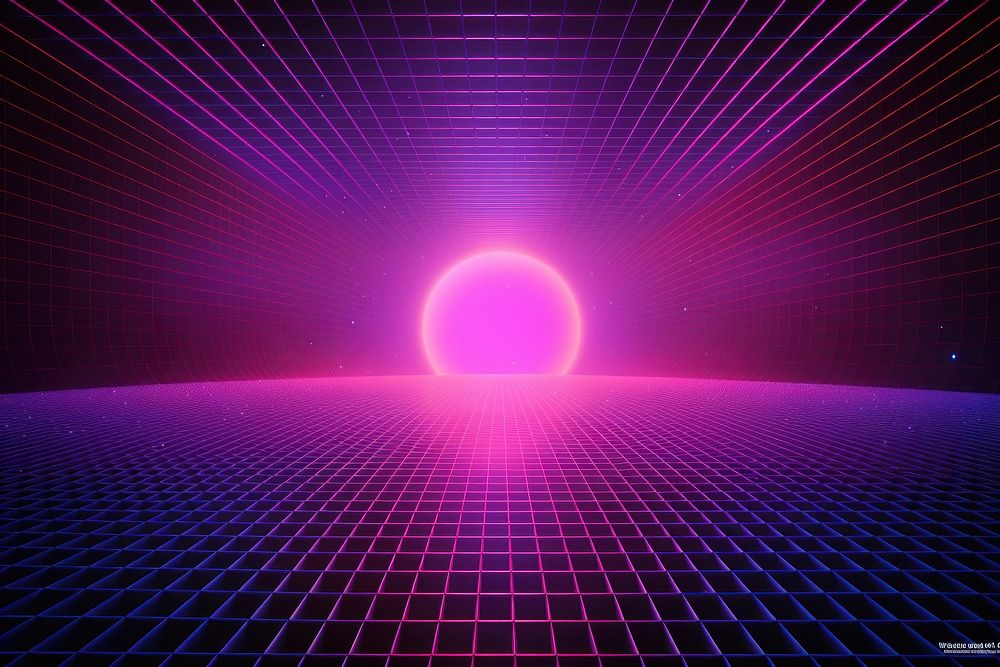 Retrowave galaxy backgrounds abstract purple. | Premium Photo ...