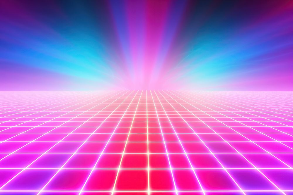 Retrowave laser backgrounds abstract pattern. | Free Photo Illustration ...
