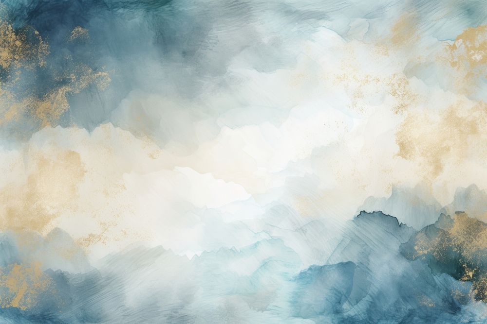 Deep ocean watercolor background painting | Free Photo Illustration ...