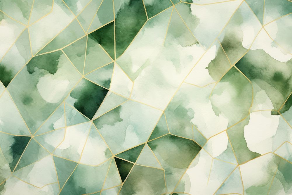 Emerald pattern watercolor background backgrounds | Free Photo ...