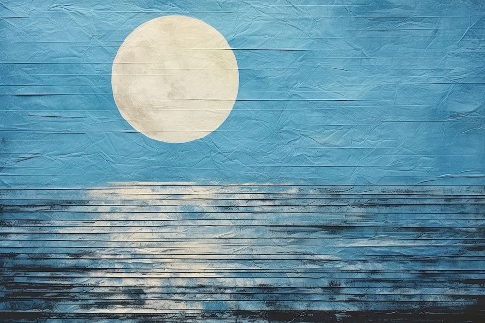 This large full blue moon | Premium Photo Illustration - rawpixel