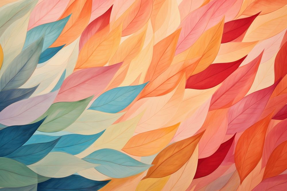 Fall leaves backgrounds abstract painting | Free Photo Illustration ...