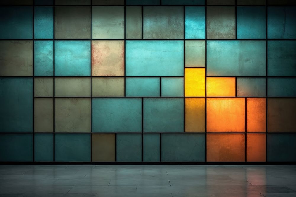 Whole stained glass cement wall | Free Photo - rawpixel