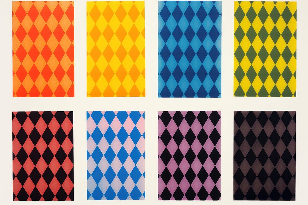 Harlequin pattern backgrounds repetition creativity. | Free Photo ...