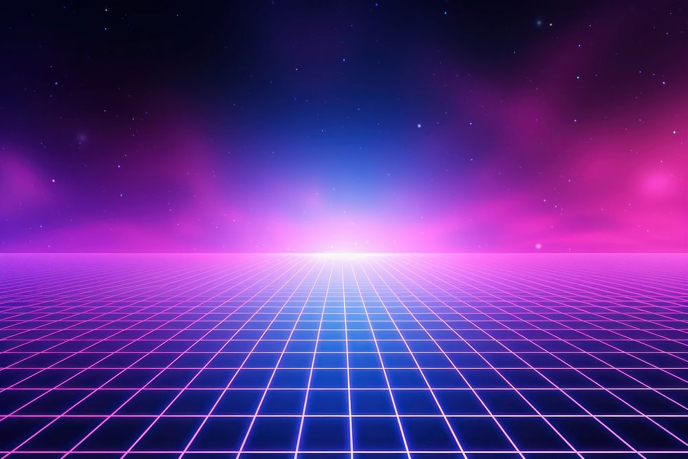 Retrowave galaxy backgrounds abstract light. | Premium Photo ...