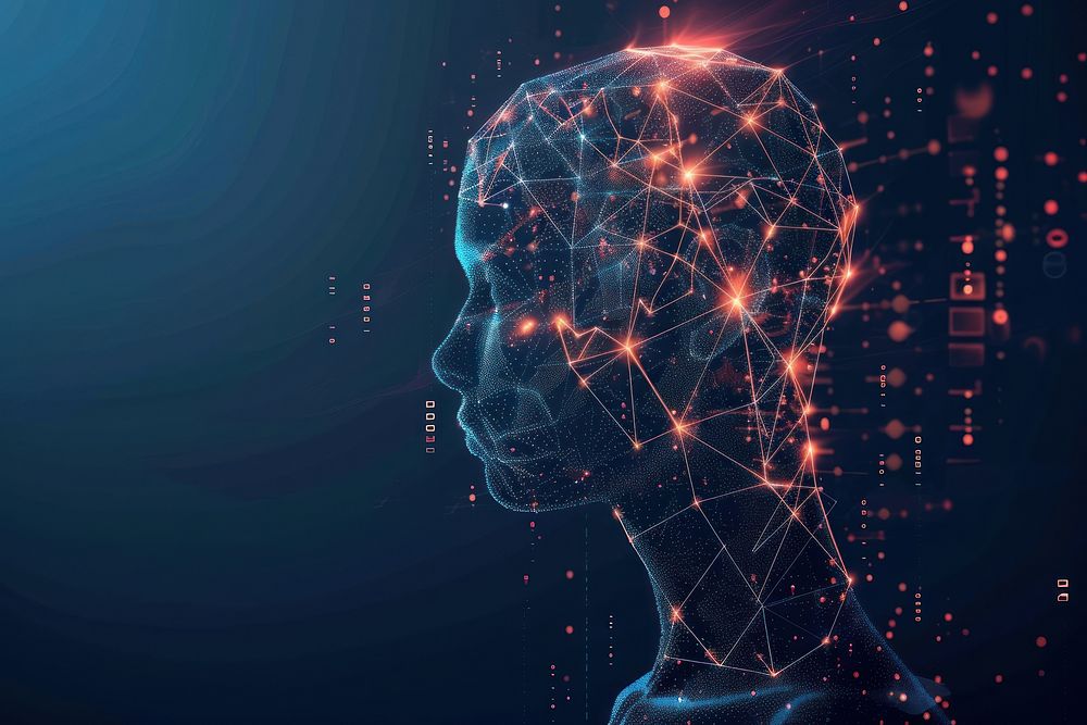 Futuristic abstract art illuminated. | Free Photo Illustration - rawpixel