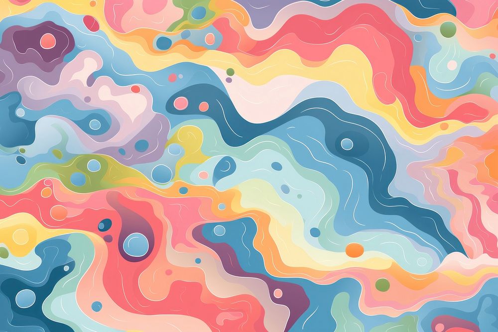Colorful pattern painting art. | Premium Photo Illustration - rawpixel