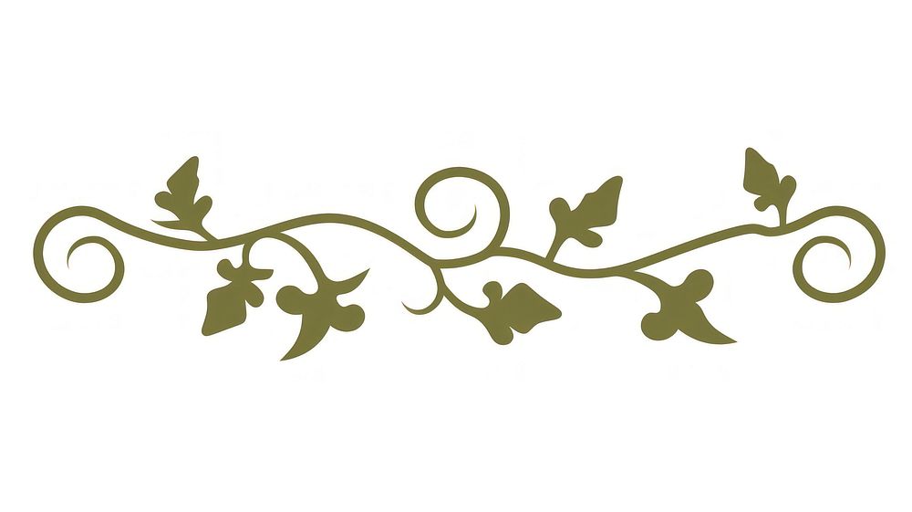 Vine divider ornament pattern white | Free Photo Illustration - rawpixel