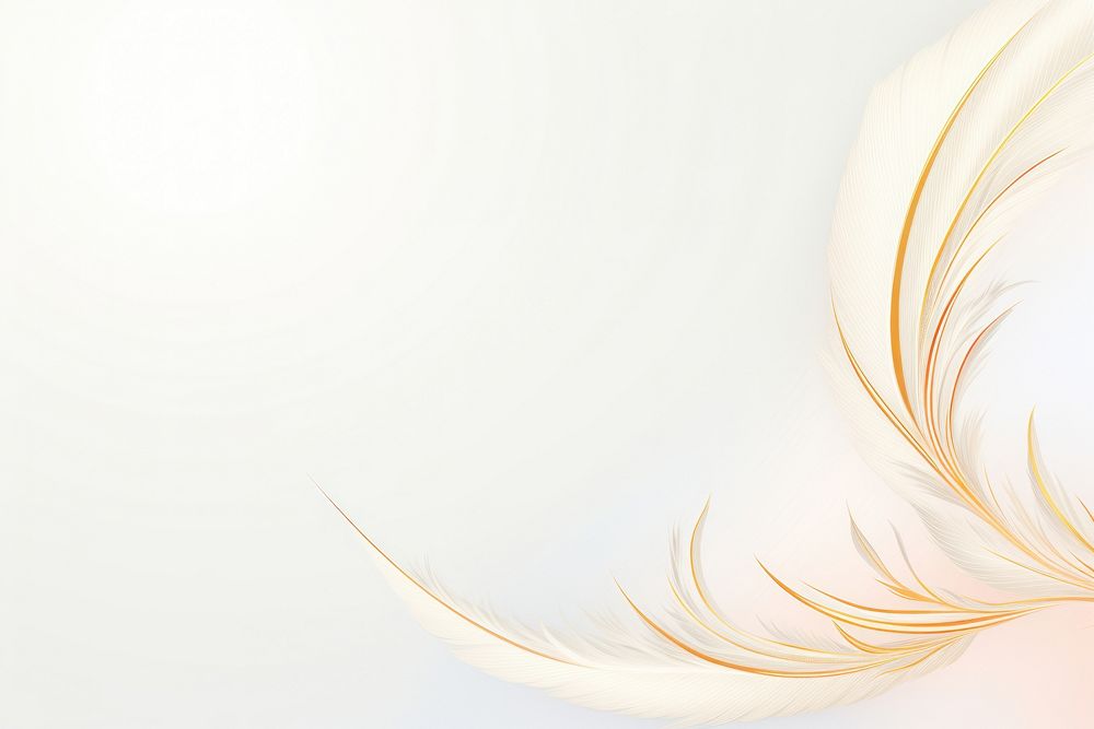 Painting gold feather border backgrounds | Premium Photo Illustration ...