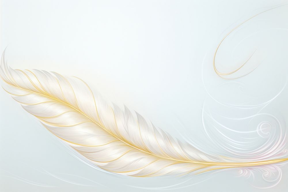 Painting gold feather border backgrounds | Premium Photo Illustration ...