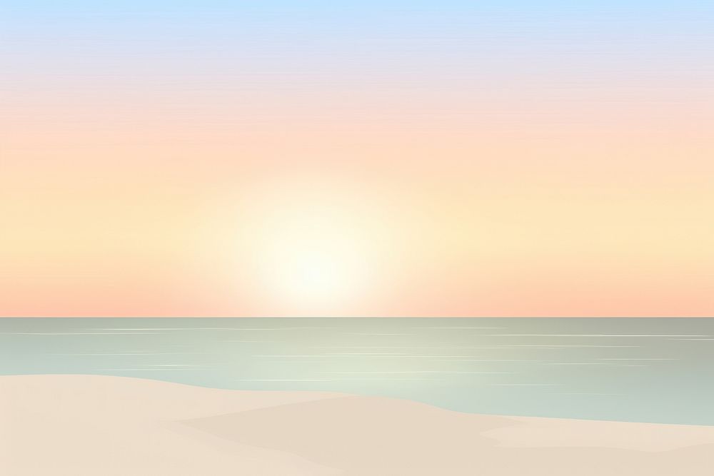 Painting sunset border backgrounds outdoors | Free Photo Illustration ...