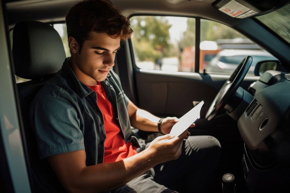 Delivery van sitting vehicle driving. | Premium Photo - rawpixel