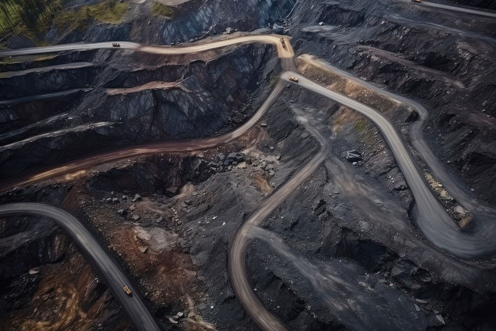 Iron ore road outdoors mining. | Premium Photo - rawpixel
